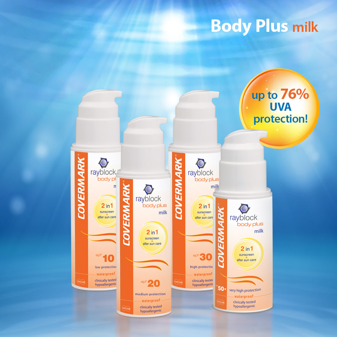 RAYBLOCK BODY PLUS MILK SPF 50 - Myrlan